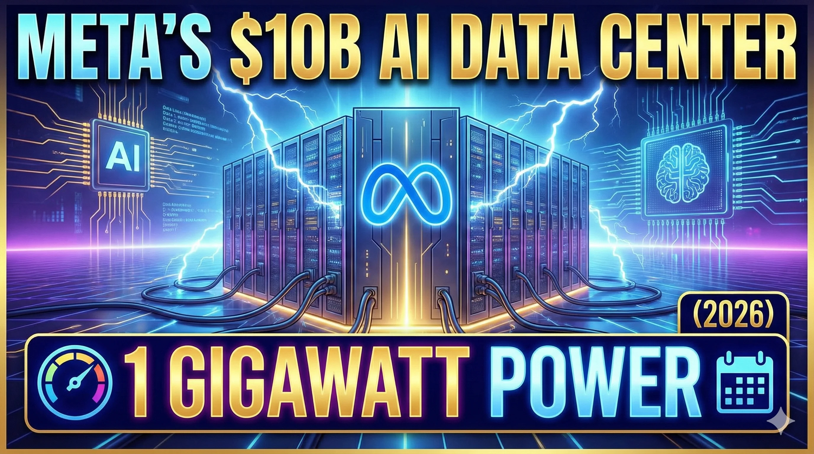 Meta's $10B AI Data Center: 1 Gigawatt Power (2026) | NovaEdge Digital ...